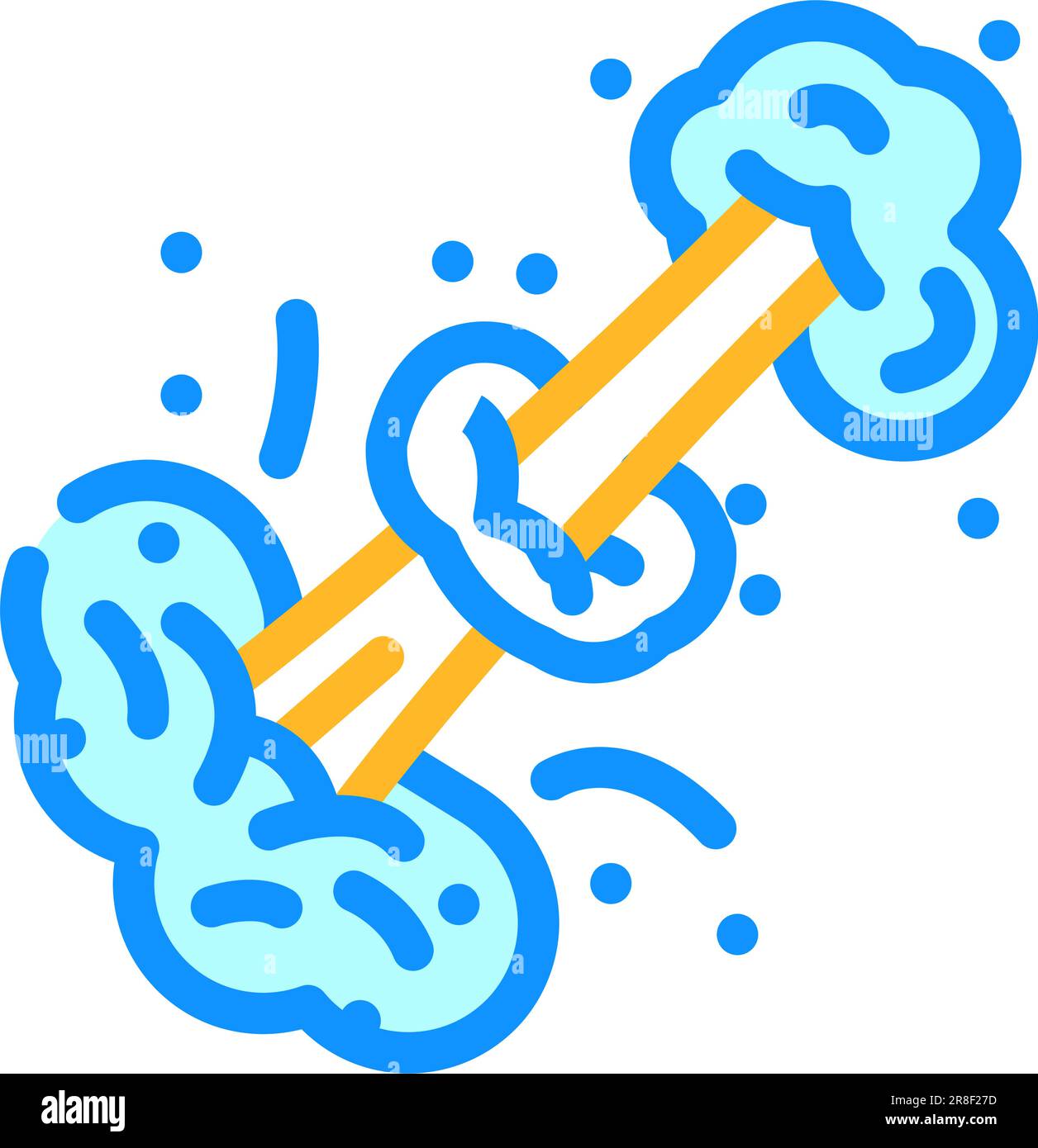 puff smell color icon vector illustration Stock Vector Image & Art - Alamy