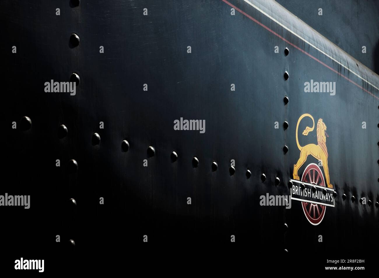 Tender of preserved BR Standard 4MT steam locomotive 76079 Stock Photo ...