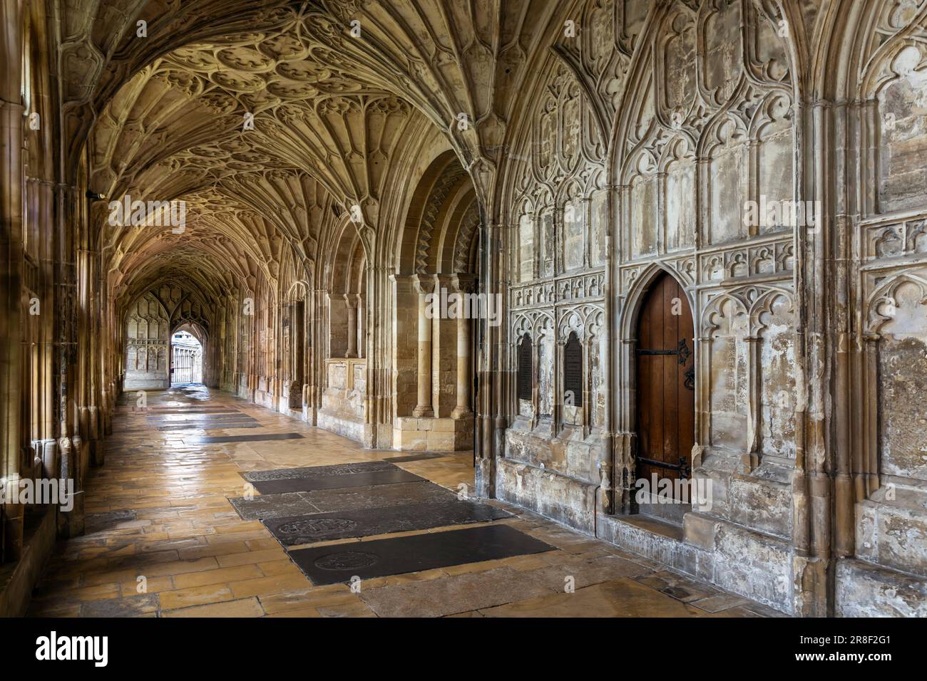 Gloucester Cathedral Cloisters, Gloucester, England Stock Photo - Alamy