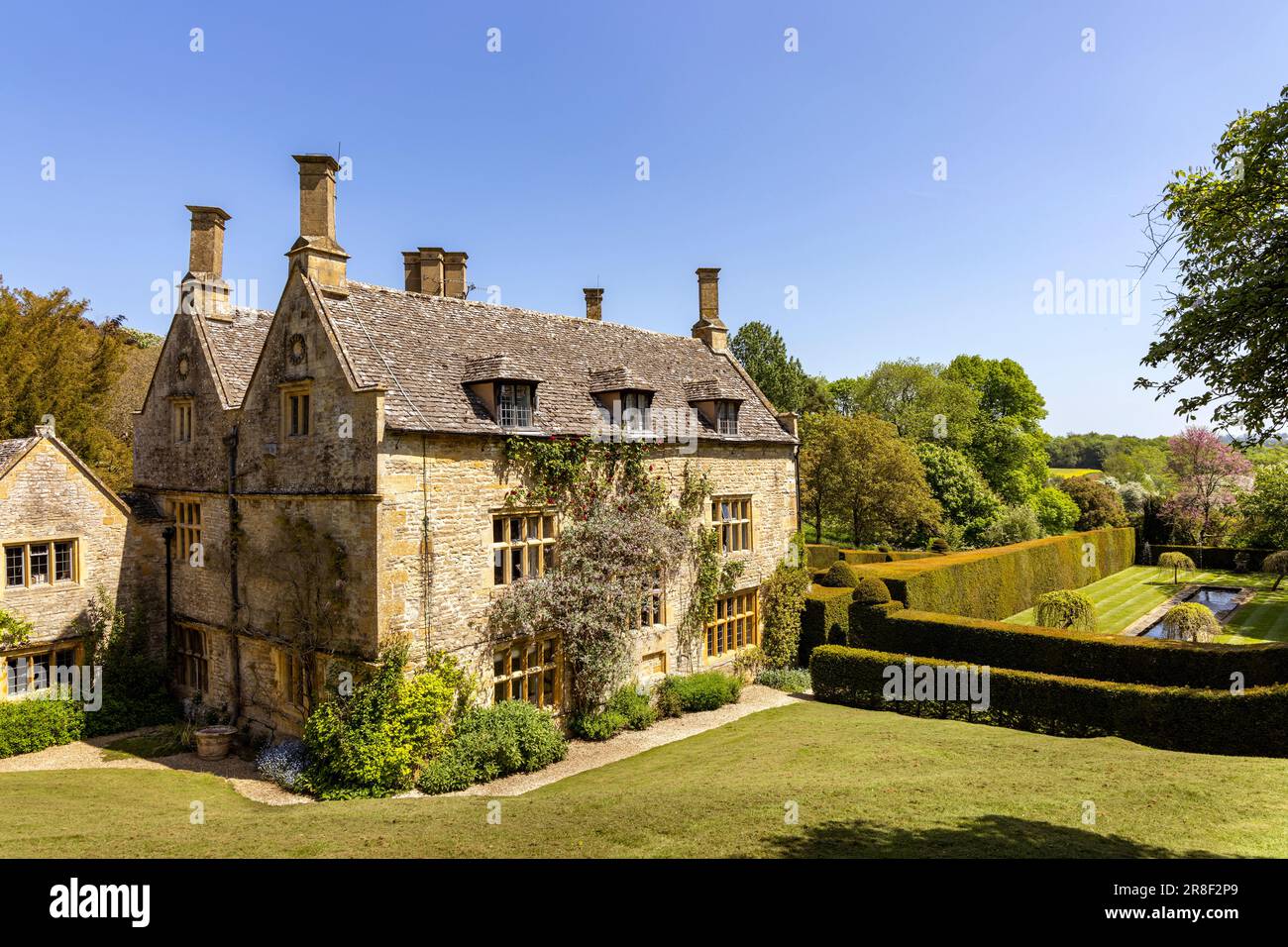 Upton Wold Gardens, Cotswolds, Gloucestershire, England, Uk Stock Photo ...