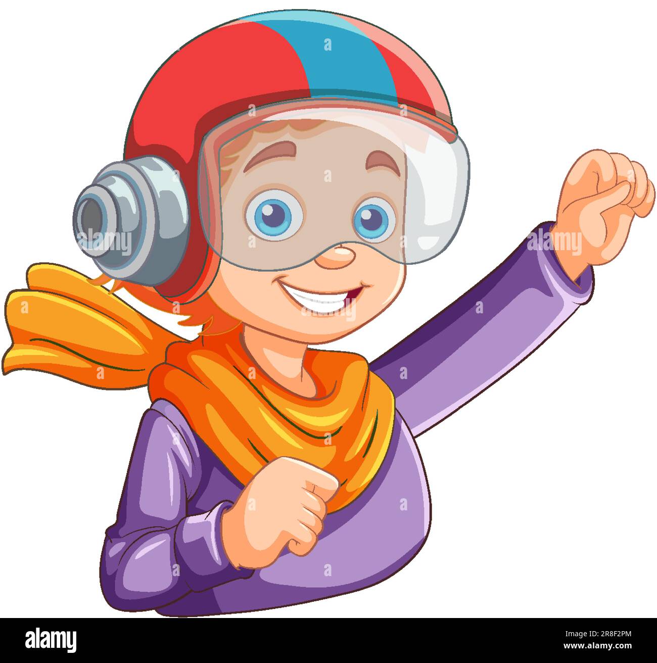 Cute pilot cartoon character illustration Stock Vector Image & Art - Alamy