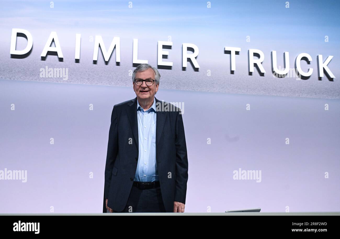 Stuttgart, Germany. 21st June, 2023. Martin Daum, Chairman of the Board ...