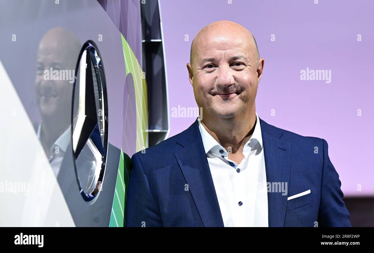 Stuttgart, Germany. 21st June, 2023. Michael Brecht, Deputy Chairman of ...