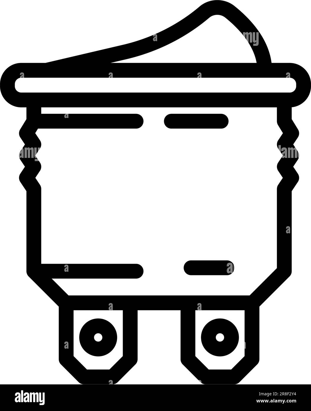 electric switch electrical engineer line icon vector illustration Stock ...