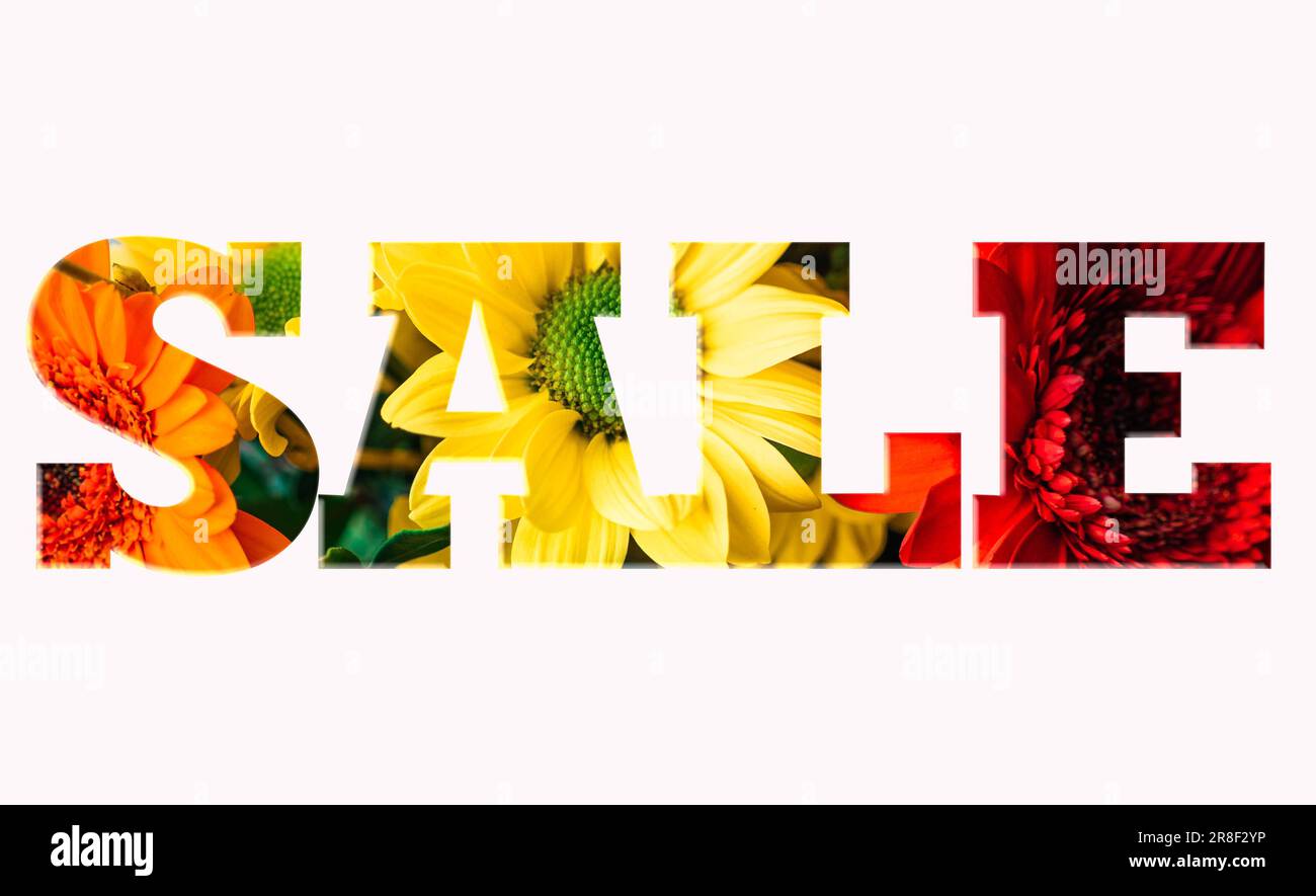 Word summer made from Cut Out Stock Images & Pictures - Alamy