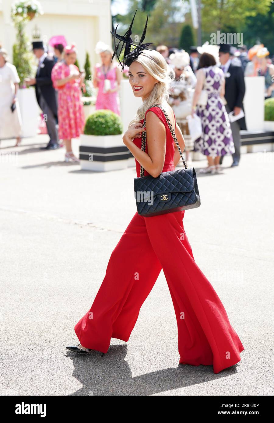 Katie Atkinson-Bond during day two of Royal Ascot at Ascot Racecourse ...
