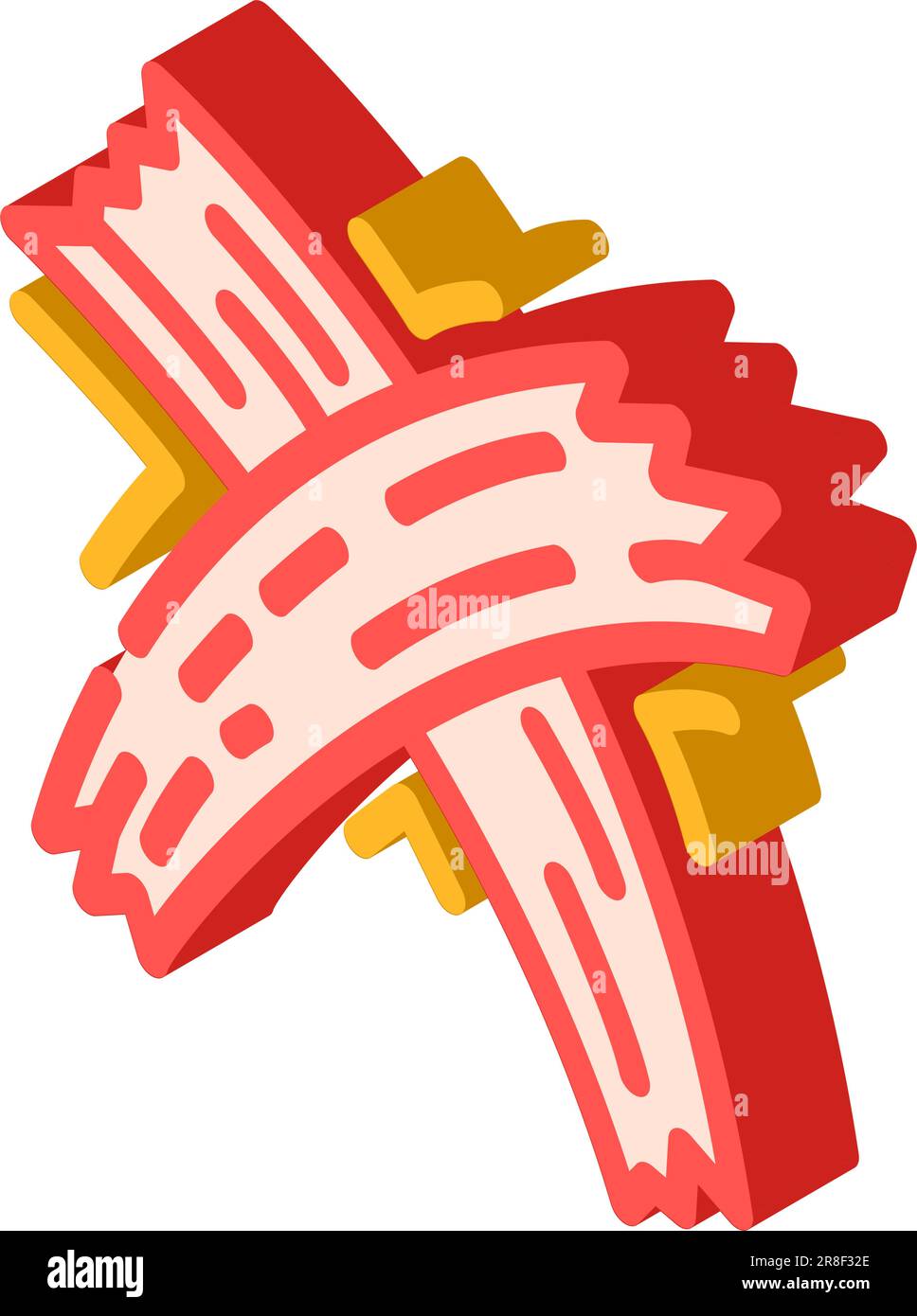 no hand isometric icon vector illustration Stock Vector Image & Art - Alamy