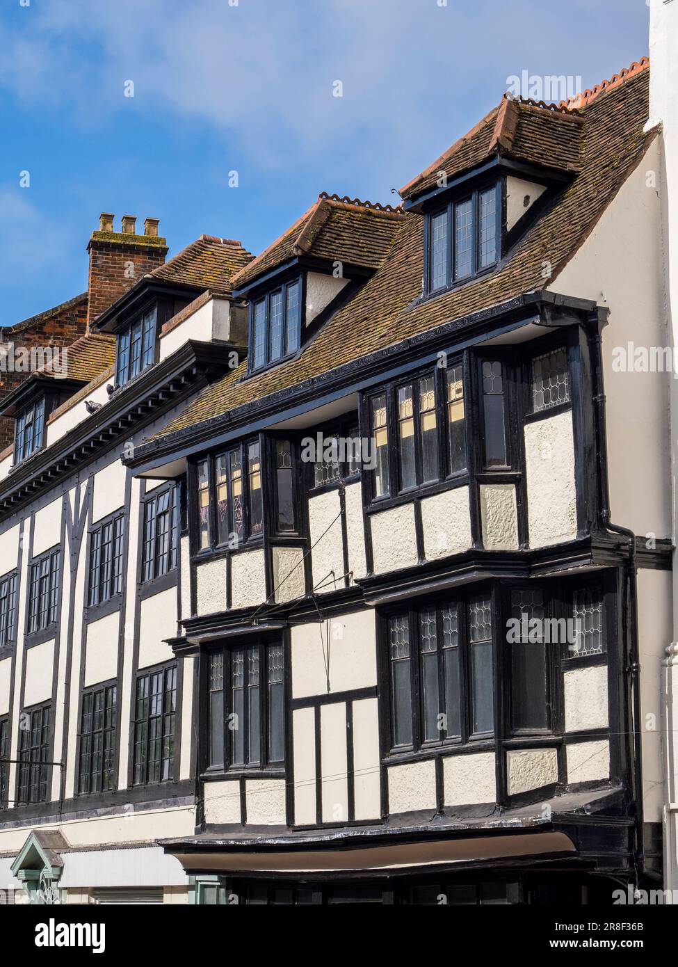 Old Tudor Building, Market Place, Reading, Berkshire, England, UK, GB ...