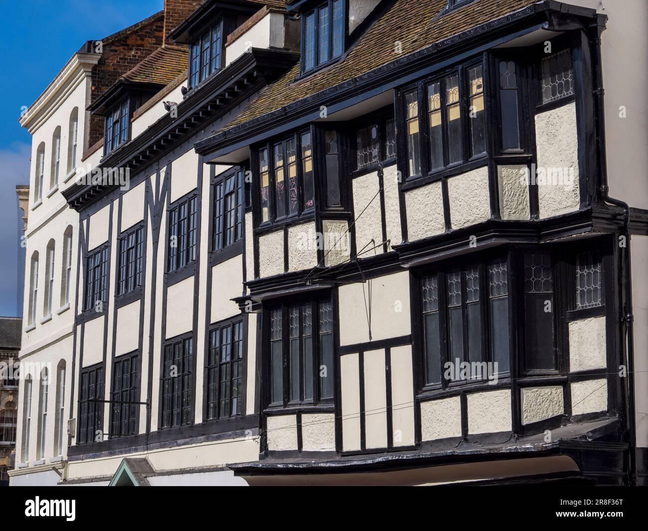 Old Tudor Building, Market Place, Reading, Berkshire, England, UK, GB ...