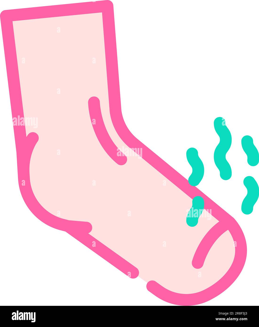 stink smell color icon vector illustration Stock Vector Image & Art - Alamy