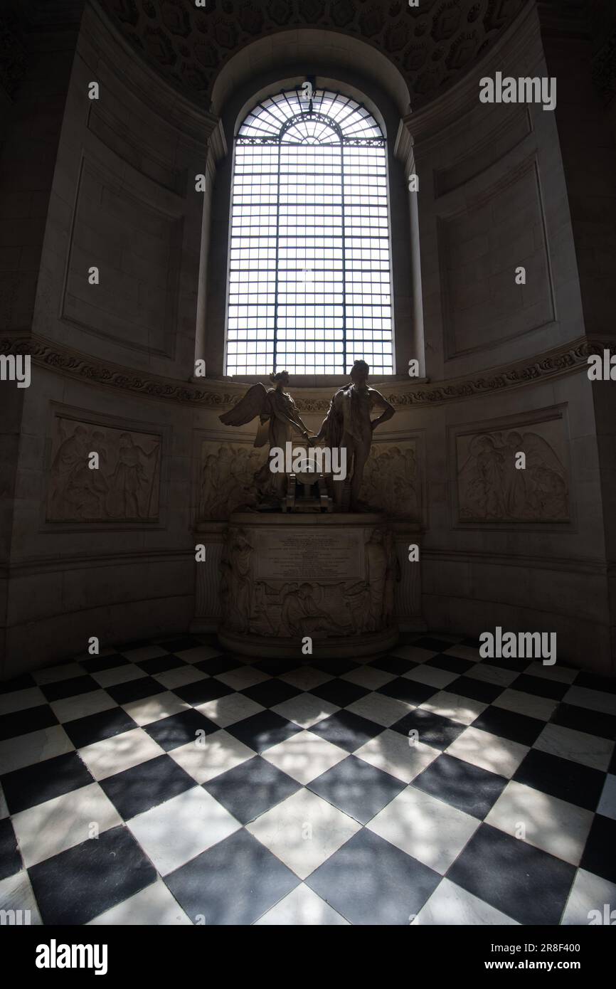 monument to Richard Rundle Burges in St Paul's cathedral Stock Photo ...