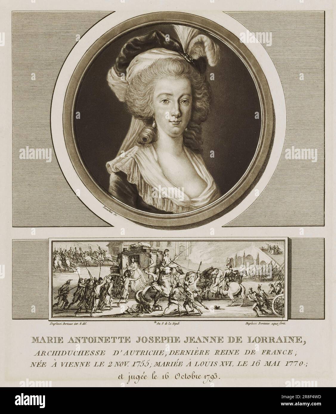 Marie Antoinette Josephe Jean de Lorraine n.d. by Charles François ...
