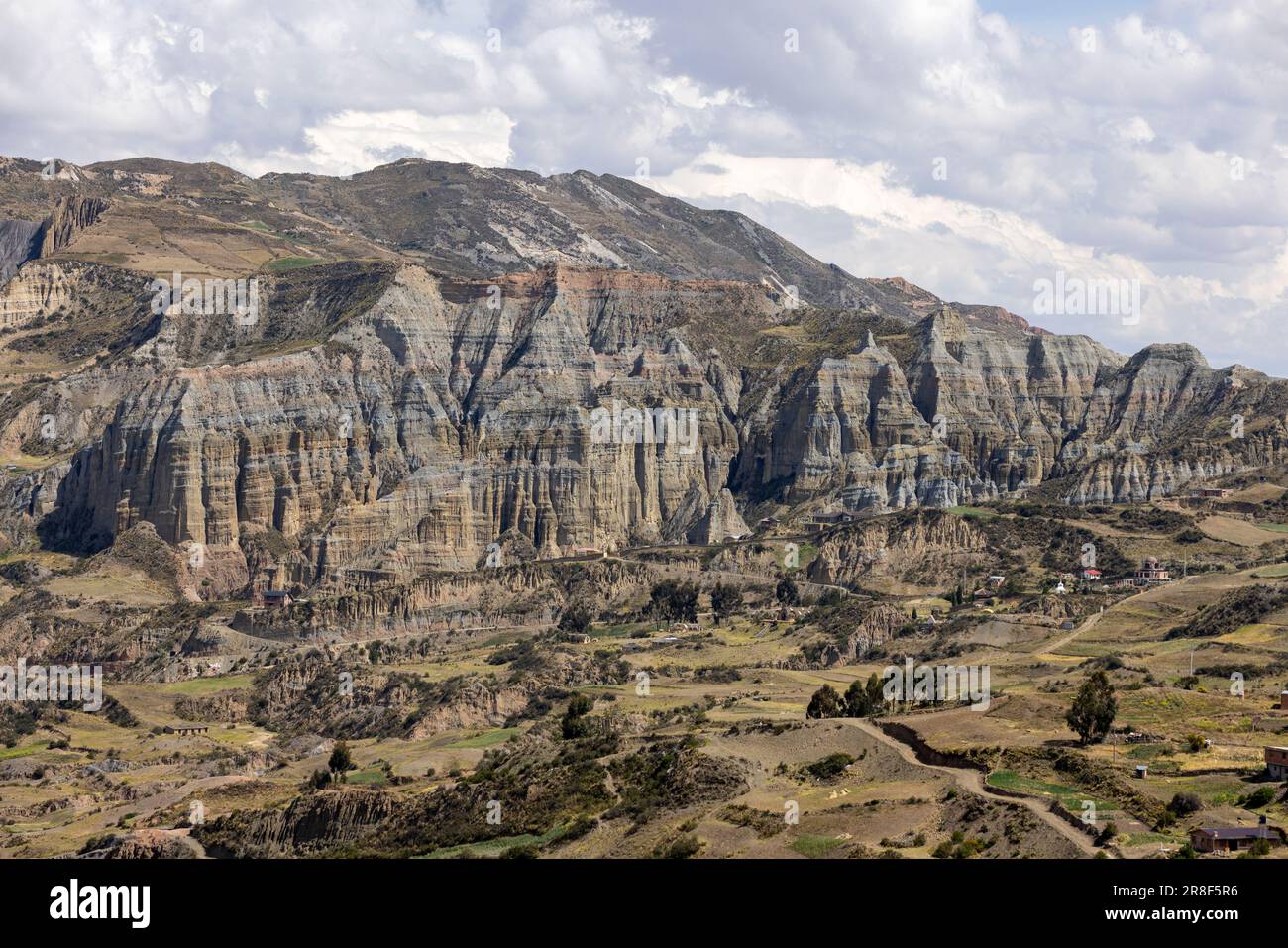 Valle de las Animas, landscape with special rock formations at the ...