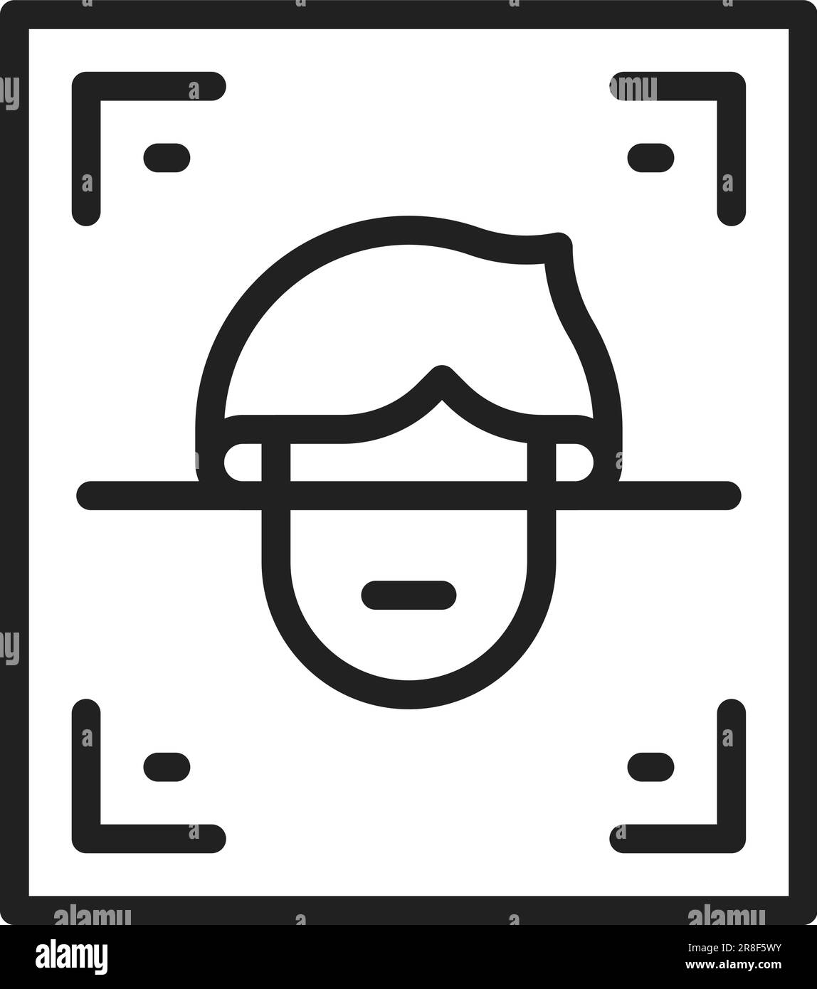 Face Scan Icon Image Stock Vector Image & Art - Alamy