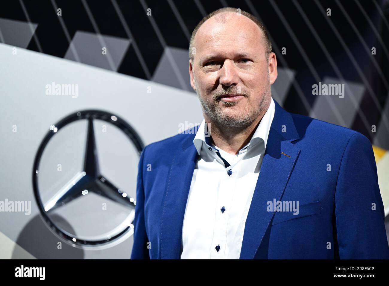 Stuttgart, Germany. 21st June, 2023. Jochen Goetz, CFO of Daimler Truck ...