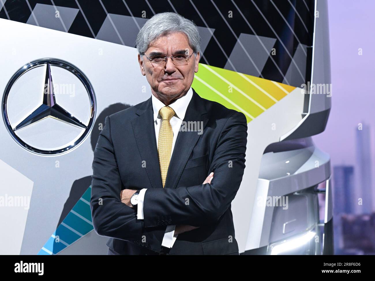 Stuttgart, Germany. 21st June, 2023. Joe Kaeser, Chairman of the ...