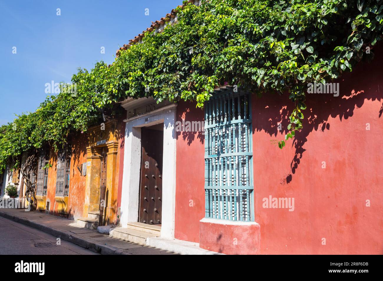 View of ancient city Cartagena de Indias, Colombia Stock Photo - Alamy