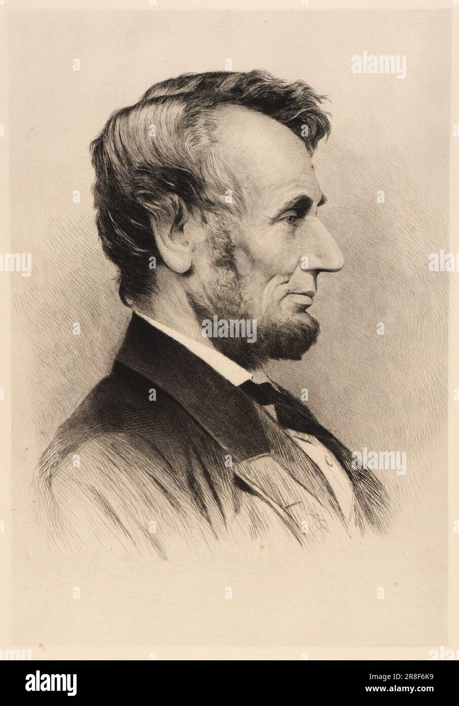 Abraham Lincoln after 1864 by Thomas Johnson, born London, England 1844 ...