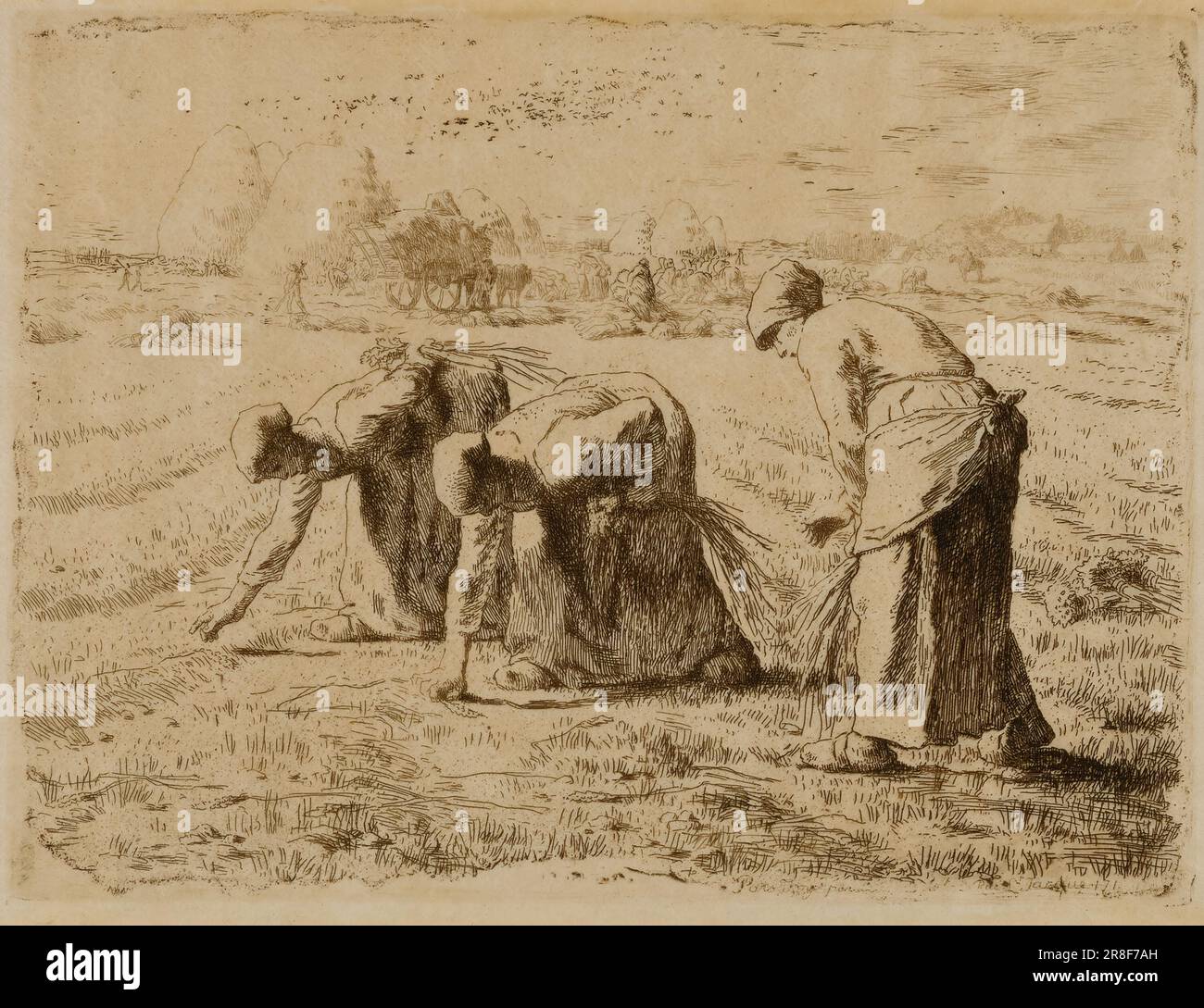 The Gleaners n.d. by Jean François Millet, French, born Gruchy, France ...