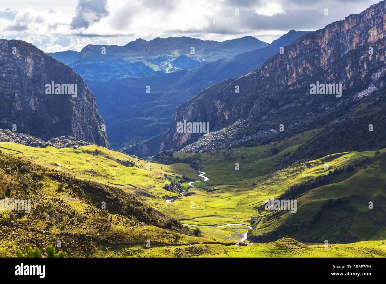 Beautiful high mountains in Colombia * Stock Photo - Alamy