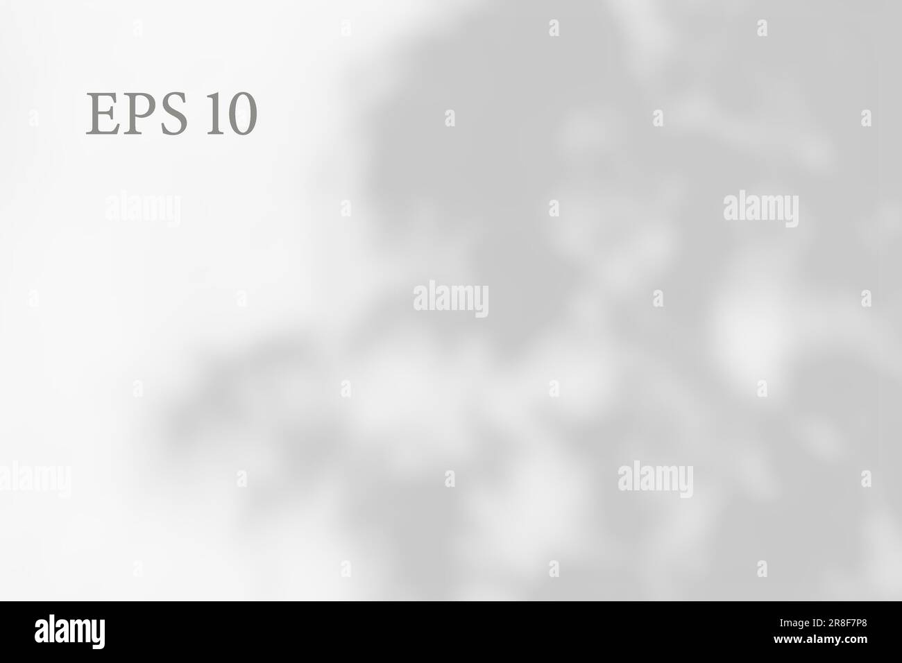 Transparent natural tree shadow. Light effect overlay. Mesh grid ...