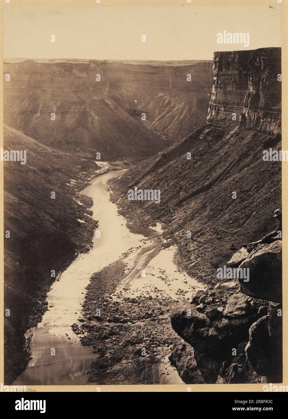 Grand Cañon, Colorado River, Near Paria Creek, Looking West 1872 by ...