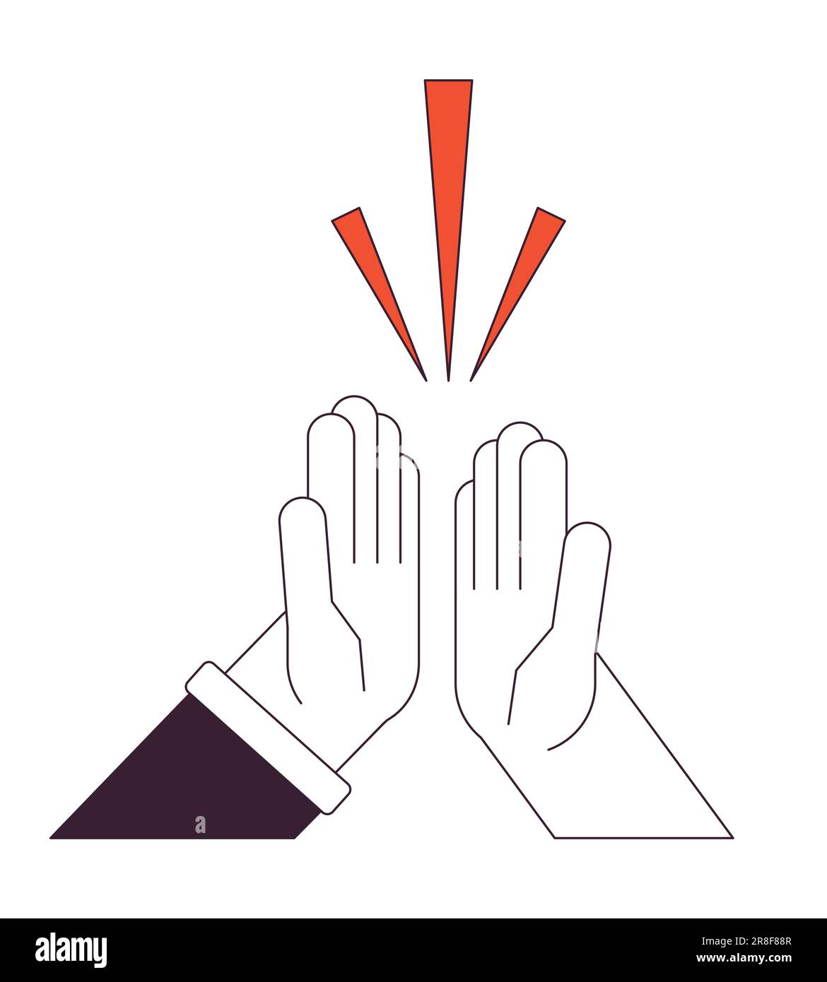 Teambuilding line icon outline Stock Vector Images - Alamy