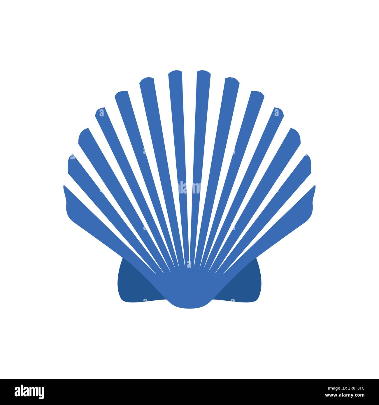 simple sea shell icon graphic isolated vector Stock Vector Image & Art ...