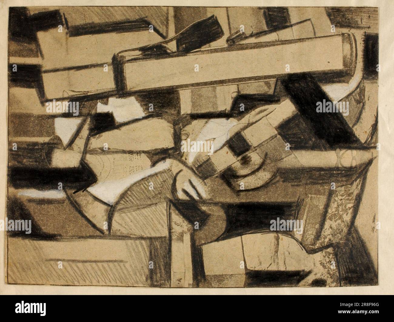 Abstract--Woman [] by Carl Newman, born Philadelphia, PA 1858-died ...