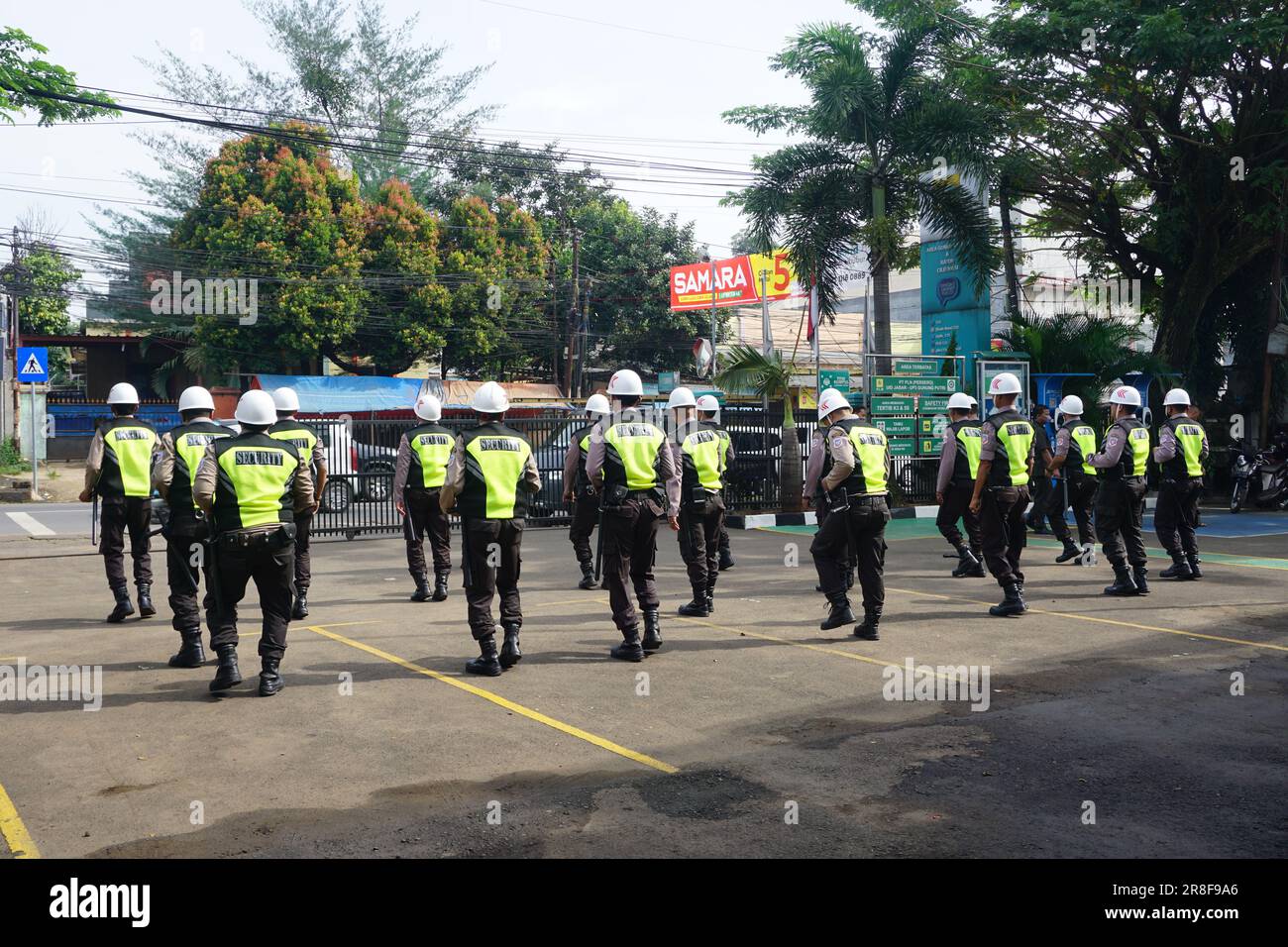 Satpam hi-res stock photography and images - Alamy