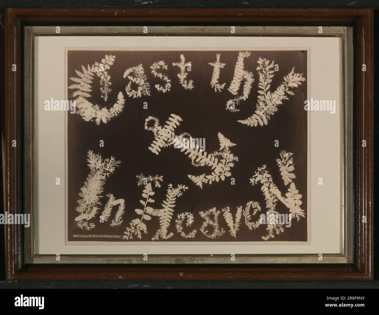 Cast thy Anchor in Heaven n.d. by Anna K. Weaver, active 1870s Stock Photo - Alamy