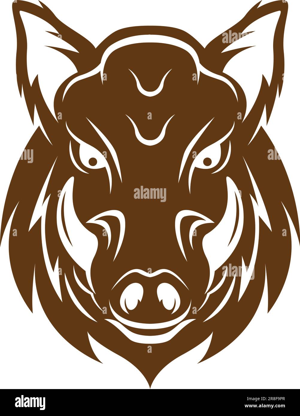 Warthog icon logo design illustration Stock Vector Image & Art - Alamy