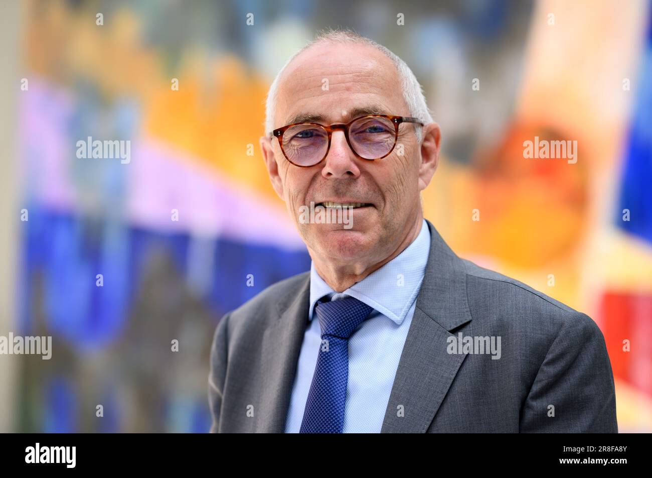 Berlin, Germany. 21st June, 2023. Peter Adrian, President of the German ...