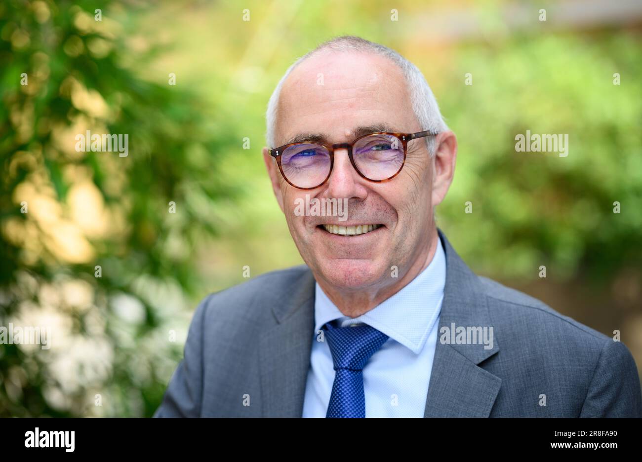 Berlin, Germany. 21st June, 2023. Peter Adrian, President of the German ...
