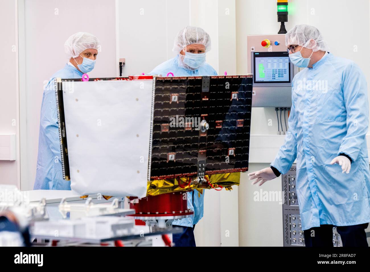 Mont Saint Guibert, Belgium. 21st June, 2023. King Willem-Alexander and ...