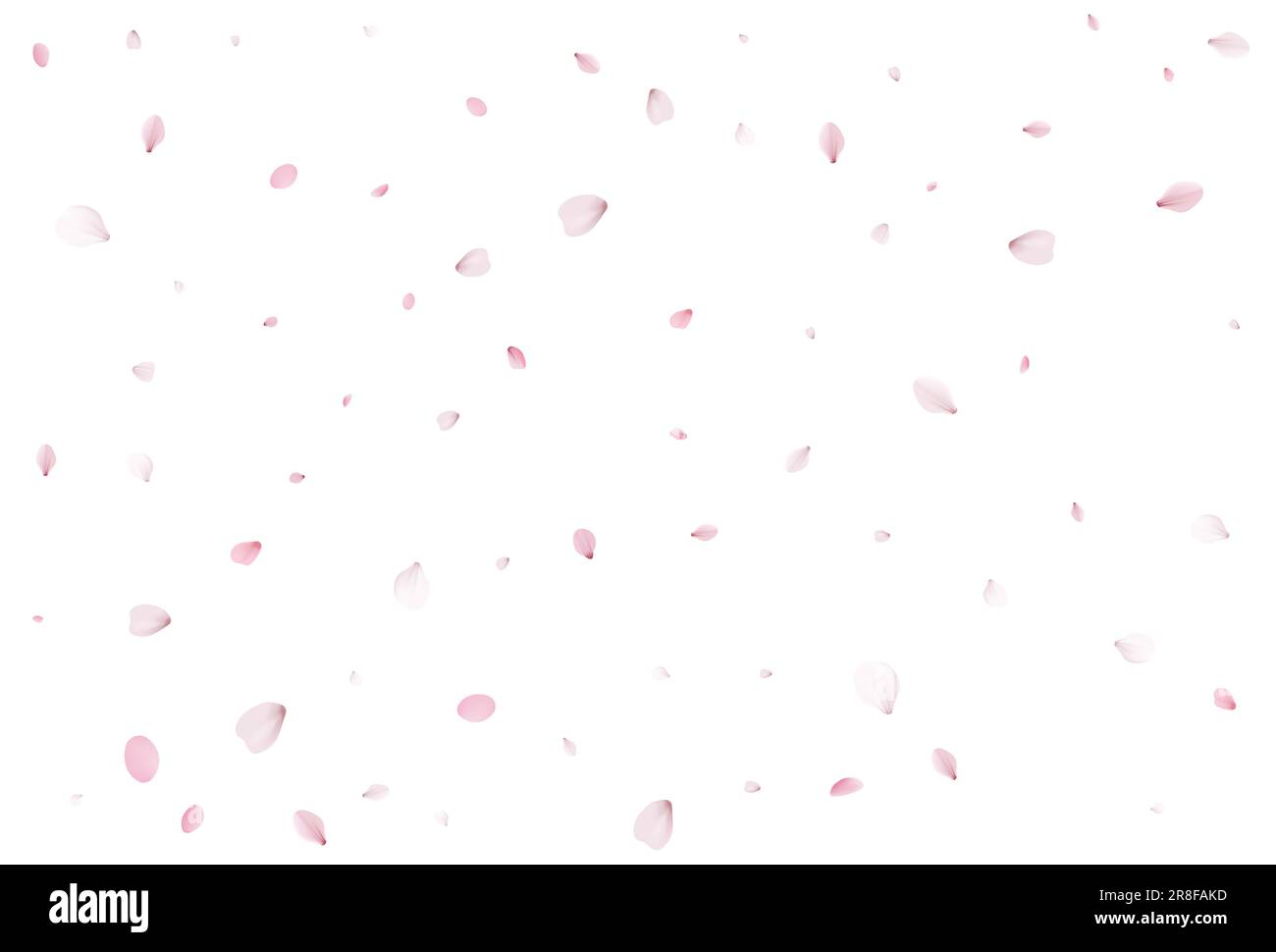 Romantic sakura background. Vector illustration Stock Vector Image ...