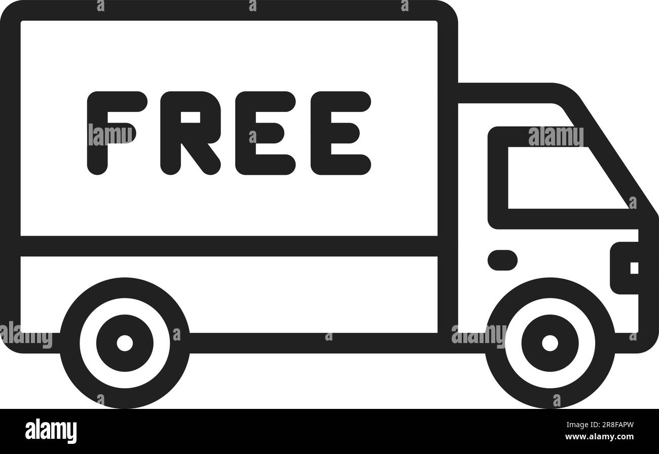Free Delivery Icon Image Stock Vector Image & Art - Alamy