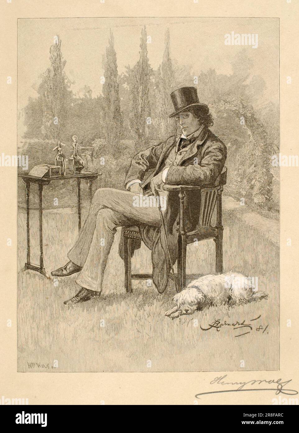 Henry Irving at Home 1881 by Henry Wolf, born Eckwersheim, Alsace 1852 ...