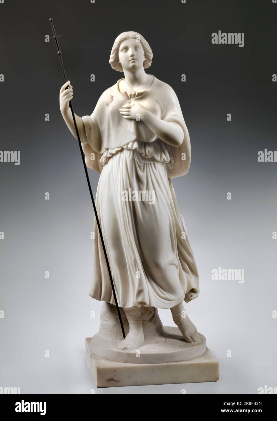 Christian Pilgrim in Sight of Rome 1847 by Thomas Crawford, born New ...