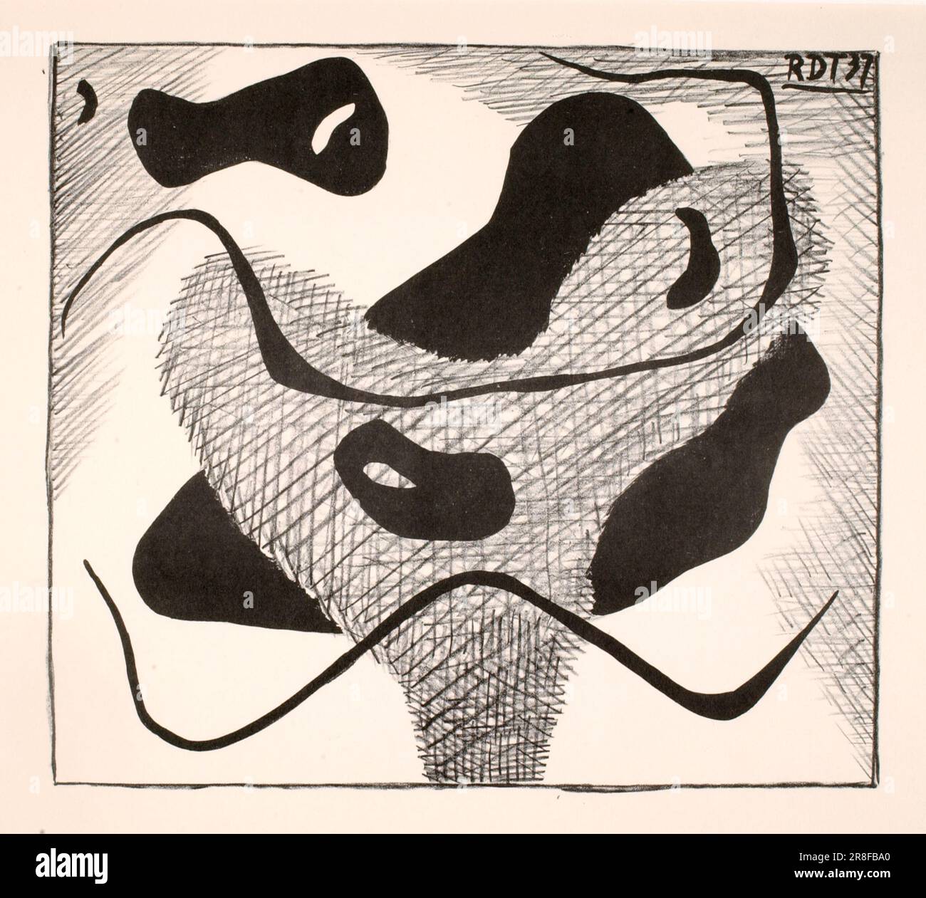 Untitled, from the portfolio American Abstract Artists 1937 by Rupert D ...