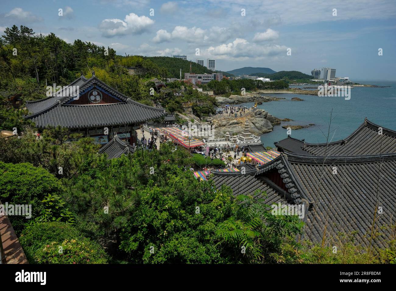 Busan, South Korea - May 27, 2023: Haedong Yonggungsa Temple is one of ...