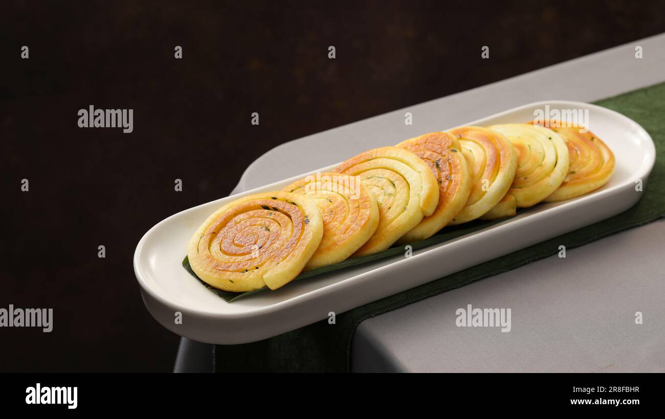 Cong you bing, Scallion Pancakes Stock Photo - Alamy
