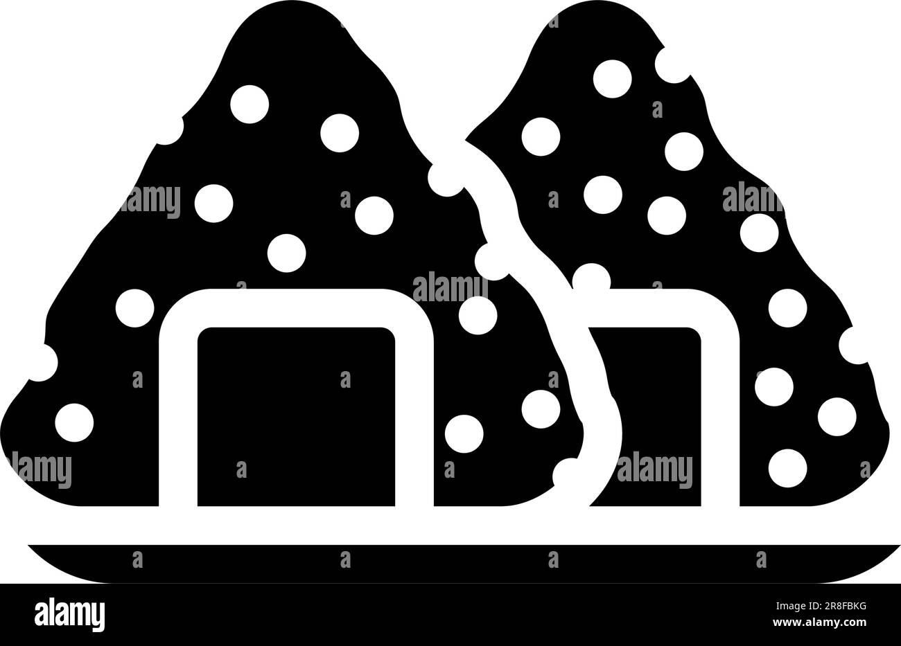 Onigiri sushi Black and White Stock Photos & Images - Alamy