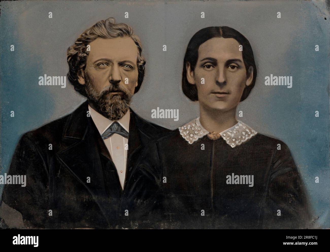 [Couple] ca. 1865-1885 by Unidentified Stock Photo - Alamy