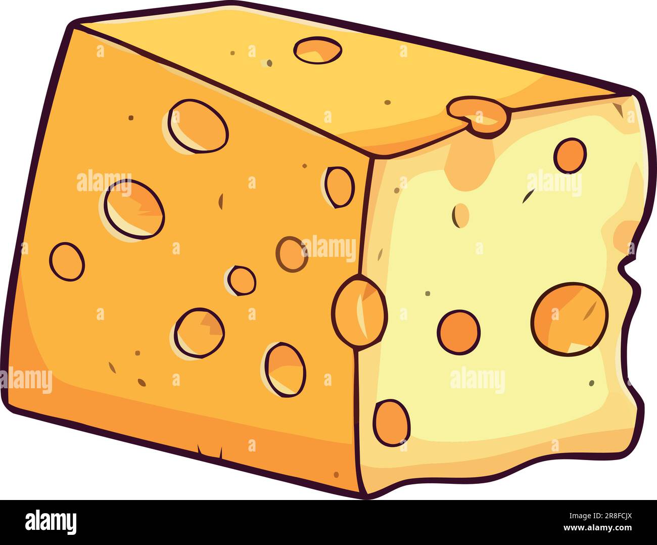 Fresh mozzarella slice, perfect for gourmet appetizers Stock Vector ...