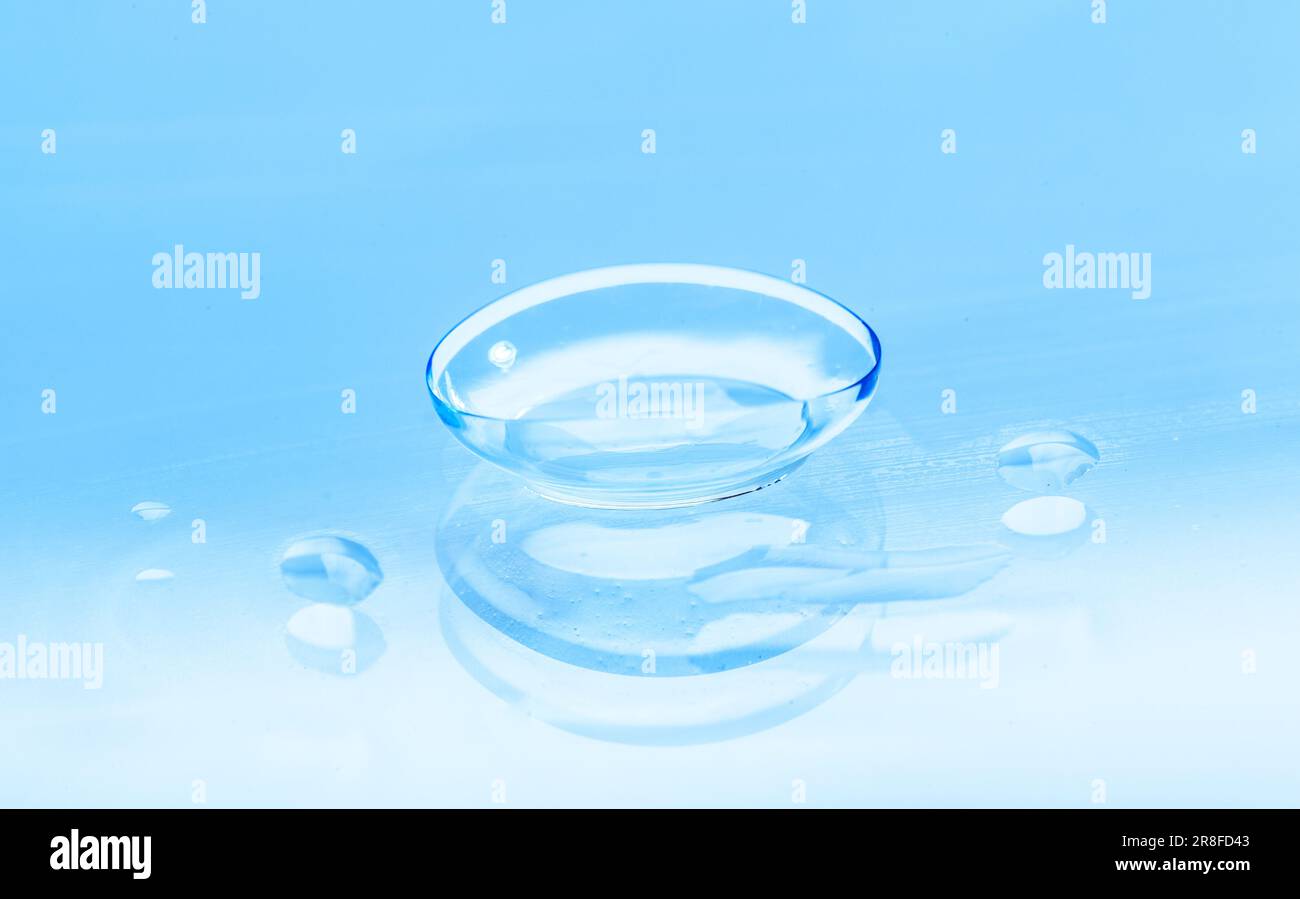 Eye drops lenses on hi-res stock photography and images - Alamy