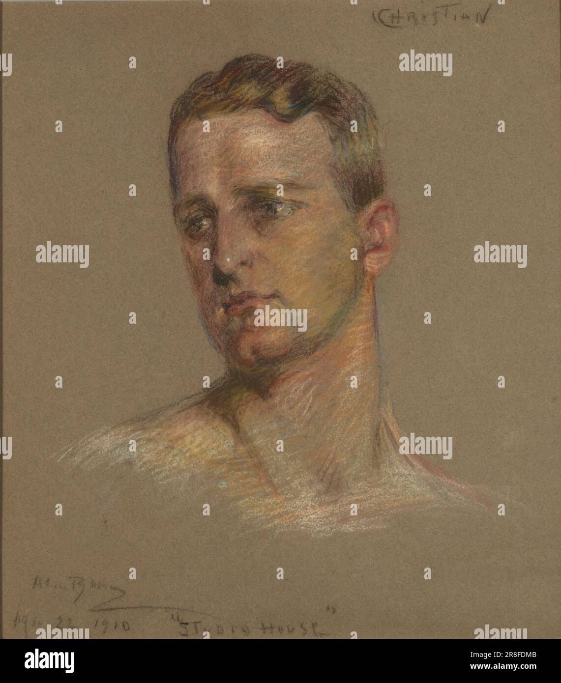 Christian 1910 by Alice Pike Barney, born Cincinnati, OH 1857-died Los ...