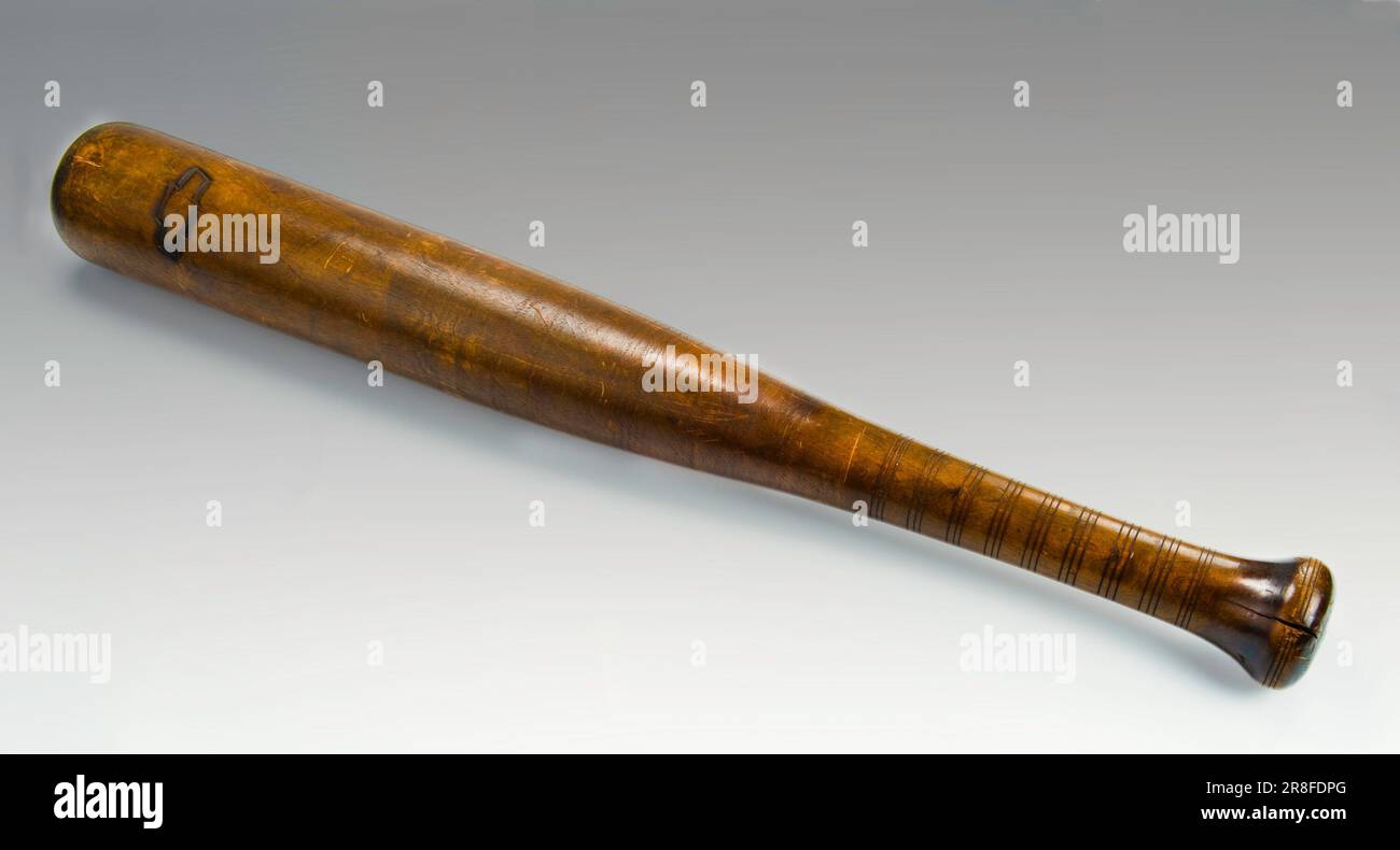 Baseball Bat with Chevrolet and Ford Symbols 20th century by ...