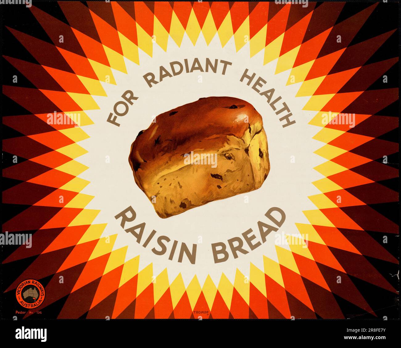 For radiant health raisin bread, Bread Victorian Railways Stock Photo ...