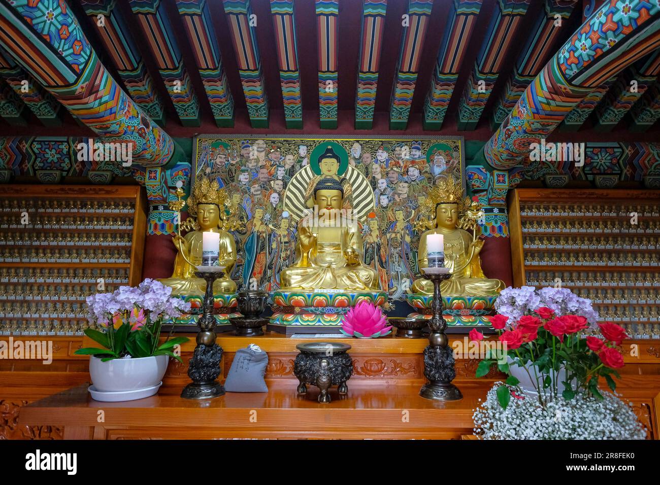 Busan, South Korea - May 30, 2023: Beomeosa Temple is a Buddhist temple ...